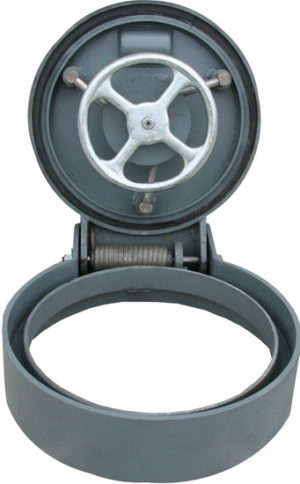 Flush Round Scuttle Hatch - UMC Marine